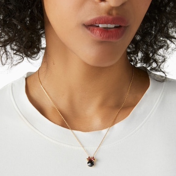 kate spade | Jewelry | New Disney X Kate Spade New York Minnie Pendant ...